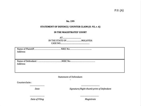 Statement Of Claim Malaysia Lily Campbell
