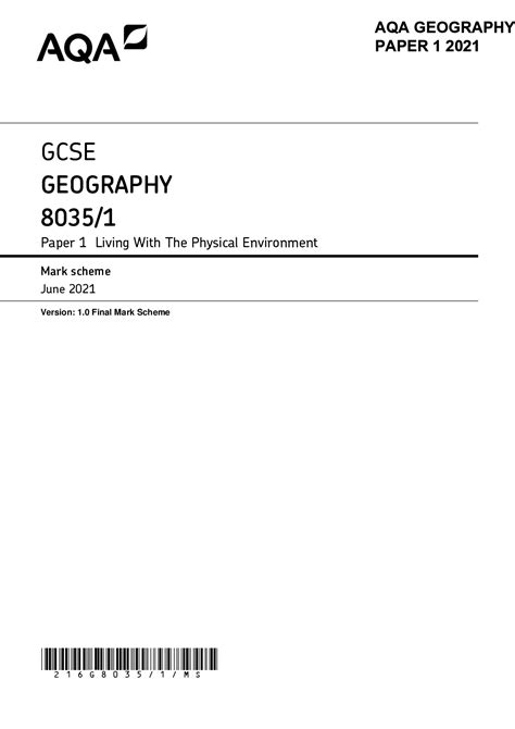 2024 Aqa A Level Physics 74081 Paper 1 Question Paper And Mark Scheme