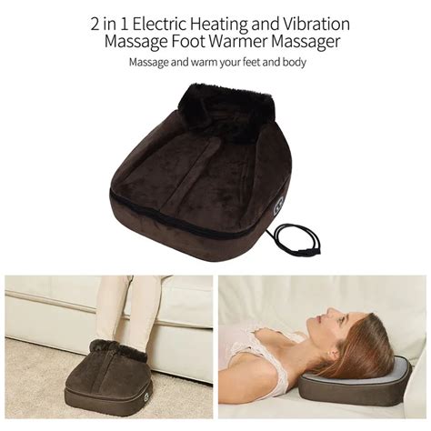 Household Electric Warming Foot Massager Foot Fatigue Relief Electric Heating Vibration Feet