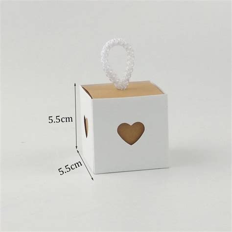 10pcs Bag Kraft Paper Candy Boxes Lantern Hexagon Vicedeal