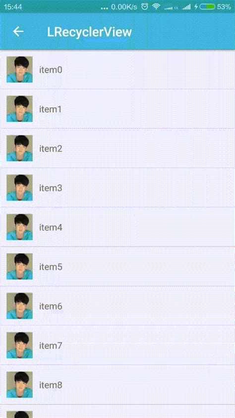 Android Lrecyclerview实现item侧滑菜单、长按拖拽item、滑动删除item等功能android