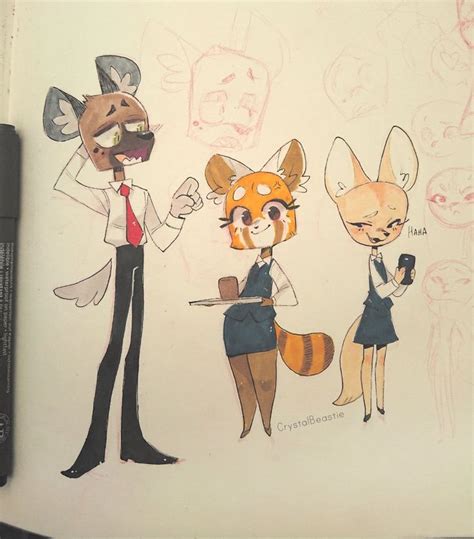 Aggressive Retsuko Photobook 12 Cartoon Art Cartoon Art Styles