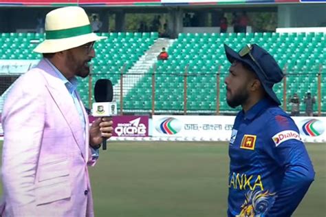 Sri Lanka Win Toss Elect To Bat In First Odi Against Bangladesh