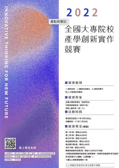 「2022全國大專院校產學創新實作競賽」 世新大學學務處
