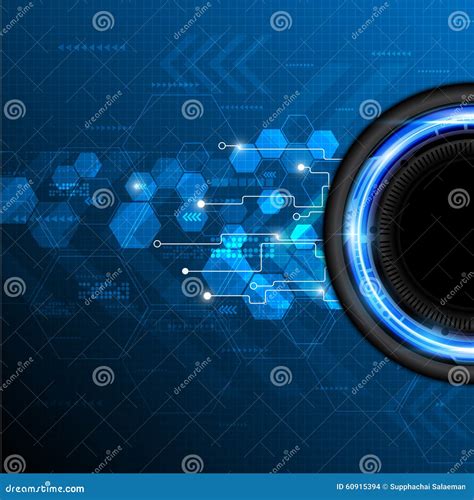 Vector Abstract Background Networking Communication Innovative Concept