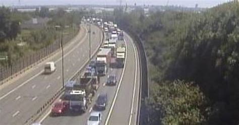 Live Updates M6 Crash Sparks Huge Delays And Traffic Stopped On M5