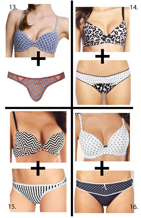 Lady Miss Matched Ways To Keep Your Daily Lingerie Coordinated