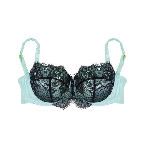 Cordelia Lace Overlay Bra Absinthe Dd G Cups 28dd Playful