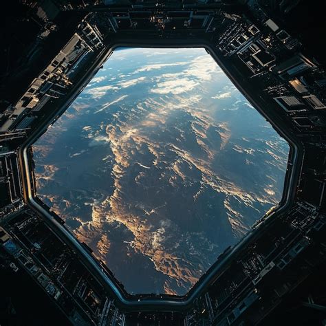 Iss View Premium Ai Generated Image