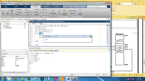 Numerical Analysis Using Euler With Matlab Youtube