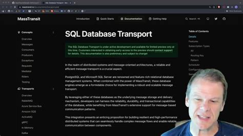 Chris Patterson On Linkedin Masstransit Sql Database Transport Sneak