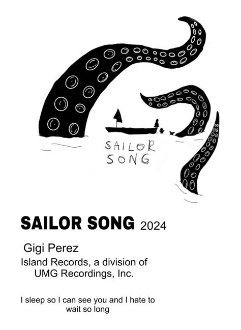 Sailor Song Gigi Perez Poster In 2025 Songs Music Poster Music
