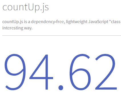 数値のカウント上昇をアニメーション表示できるcountUp js phpspot開発日誌