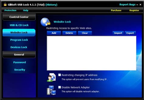 Windows 10 GiliSoft USB Lock The Best USB Blocker Lock Your USB Port With The Powerful