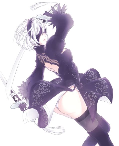 Yorha No Type B Nier And More Drawn By Kicchan Danbooru