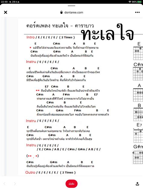 คอร์ดเพลง ข้ามันลูกทุ่ง