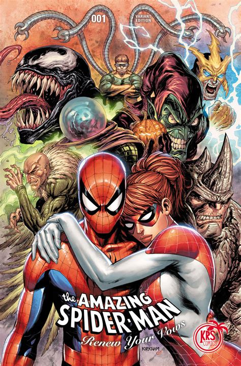 Обложки комикса The Amazing Spider Man Renew Your Vows GeekCity
