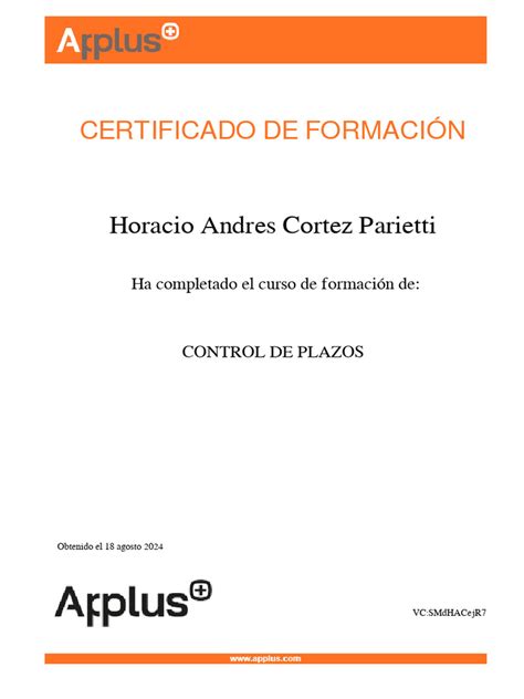 Control De Plazos Pdf