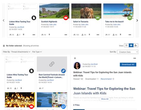 Widget Spotlight Library Entries Higher Logic