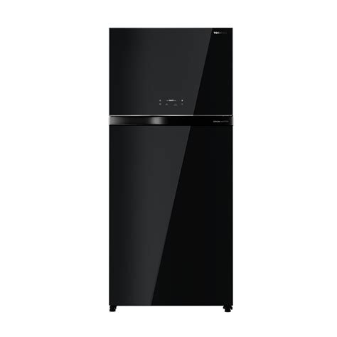 Toshiba 661L 2 Door Inverter Refrigerator GR RT835WE PGY XK Black Glass Seng Huat