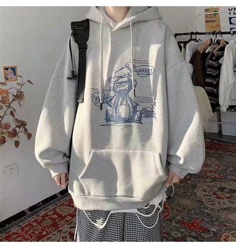남자후드티 흰색후드티 캐주얼 후디 오버핏후드티 티몬