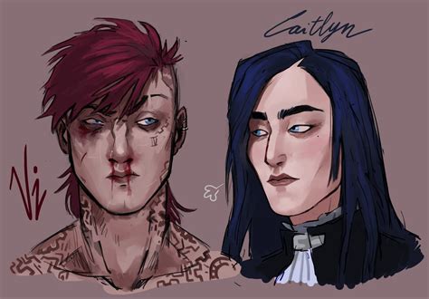 My Arcane Vi And Cait Fanart Rvimains