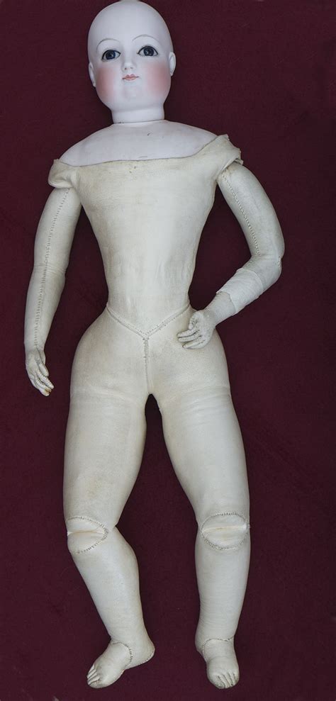 Редкая французская модная кукла Barrois Париж 1870 е годы 51 см на сайте антикварных кукол