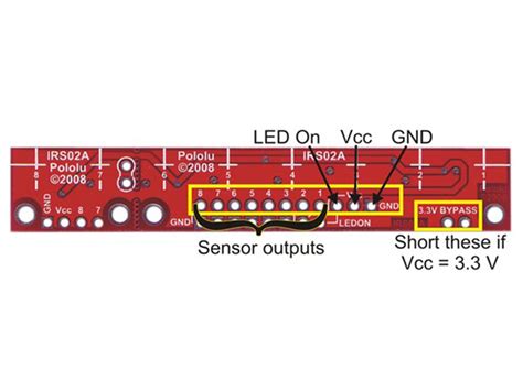 QTR RC Array Sensores De Reflexion