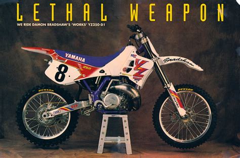 Damon Bradshaws 93 Factory Yamaha Yz250 Tony Blazier Flickr