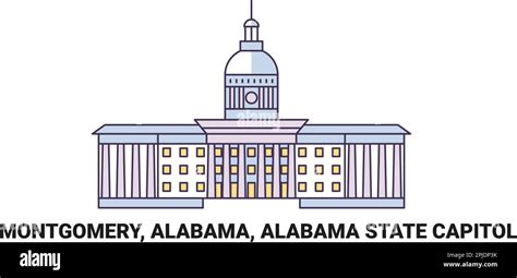 United States Montgomery Alabama Alabama State Capitol Travel