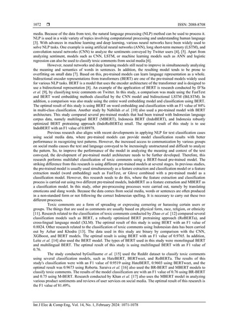 Indonesian Multilabel Classification Using IndoBERT Embedding And MBERT