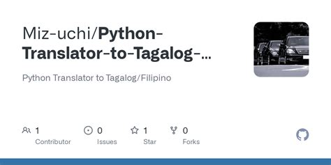 GitHub Miz Uchi Python Translator To Tagalog Filipino Python Translator To Tagalog Filipino