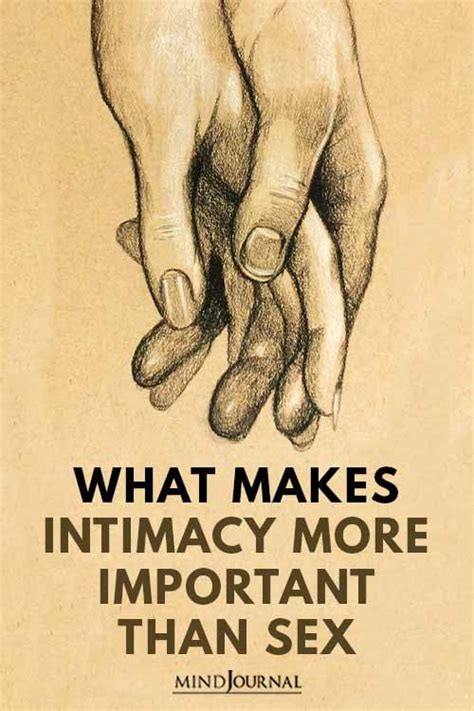 What Makes Intimacy More Important Than Sex