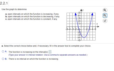 Solved Use The Graph To Determine A Open Intervals On Which Chegg