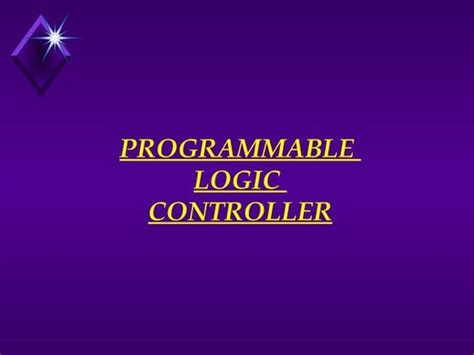 Ppt On Plc Automation Ppt