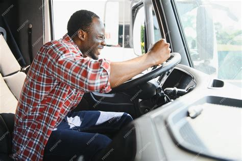 Premium Photo Truck Driver Gets Angry While Driving