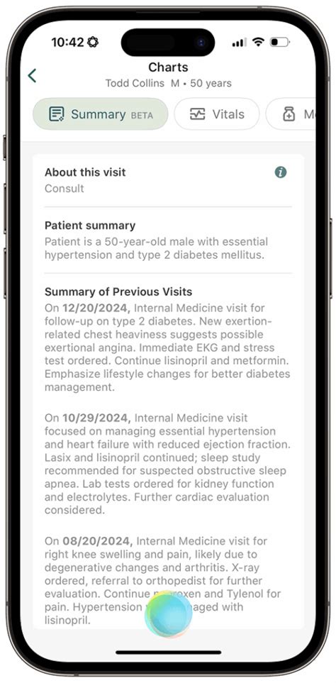 Sukis Patient Summaries Enhancing Clinical Reasoning At Point Of Care Ambient Clinical