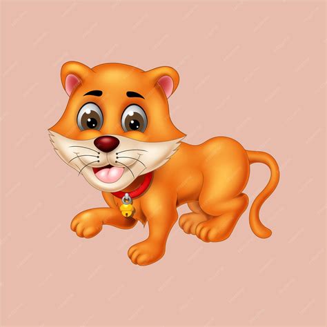 кот мультфильм позирует вектор изолированный Премиум векторы