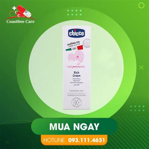 Kem Dưỡng Ẩm Omega And Vitamin E Chicco 0m Hỗ Trợ Làn Da Khỏe Mạnh Mềm