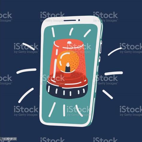 Vector Illustration Of Clock User Interface Alarm Stopwatch Timer Ui Mobile Phone Stock