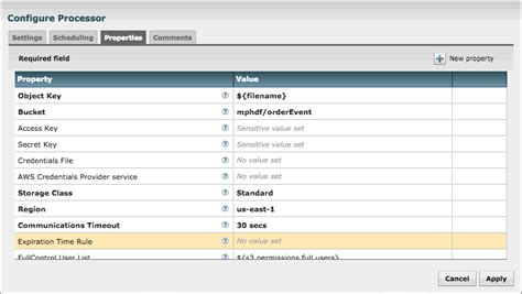 Amazon S Accessing Flowfile Content In Nifi Puts Object Processor