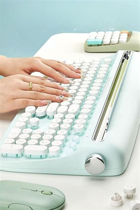 Yunzii Actto B503 Wireless Typewriter Keyboard Retro Bluetooth