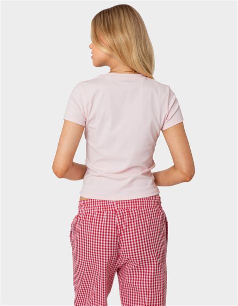 Edikted Daylily Tee Light Pink Tillys