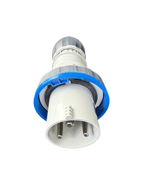 63amp Commando Plug Single Phase Blue Kiln Plugs Kiln Spares Kiln