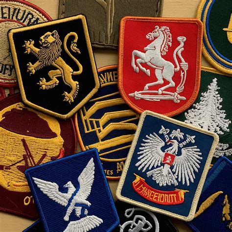 Military Army Unit Patches History Value And Custom Options
