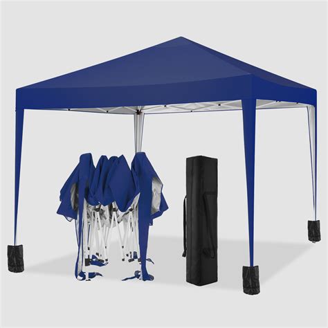 HOTEEL 10x10 Pop Up Canopy Tent Outdoor Instant Commercial Gazebo