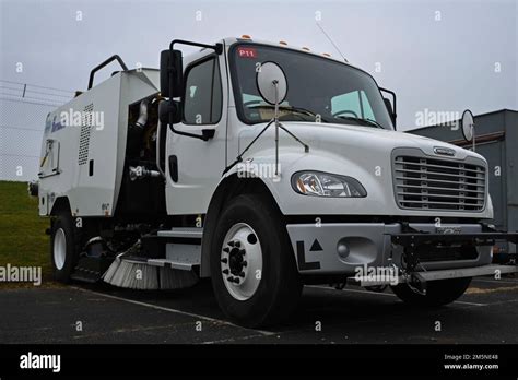 Airfield Sweepers Aid In Foreign Object Debris Removal At Royal Air
