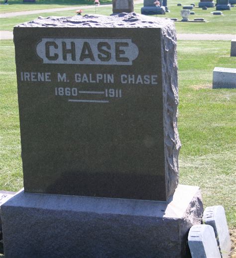 Irene Matilda Galpin Chase Find A Grave Memorial
