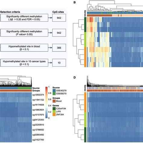 Discovery Of Specific Methylation Based Markers A A Process For Download Scientific Diagram