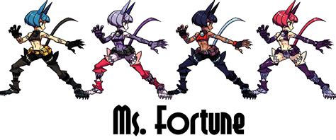 Ms Fortune Skullgirls Head